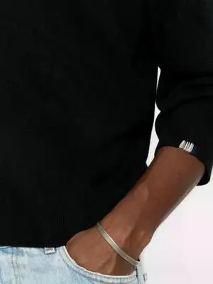 Extreme Cashmere V-neck Three-quarter Sleeve Sweater