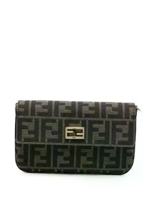 Fendi Baguette Ff-motif Clutch Bag