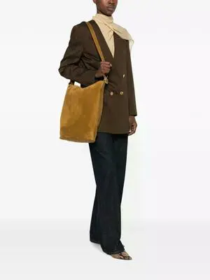 JOSEPH Fold Suede Bucket Bag