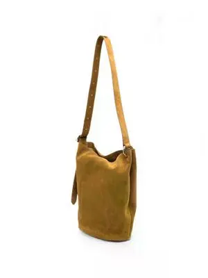 JOSEPH Fold Suede Bucket Bag