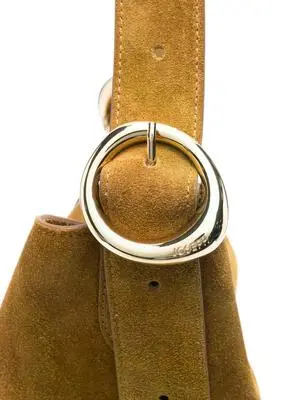 JOSEPH Fold Suede Bucket Bag