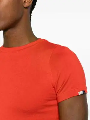 Extreme Cashmere Tina Cropped Short-sleeve T-shirt