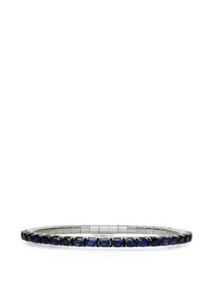 Roberto Demeglio Sapphire And Diamond Extensible Tennis Bracelet - Silver