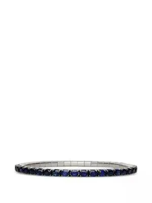 Roberto Demeglio Sapphire And Diamond Tennis Bracelet - Silver