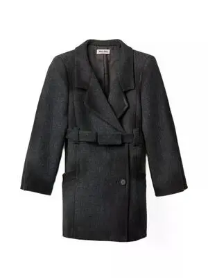 Miu Miu Double-breasted Wool Jacket