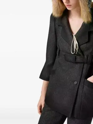 Miu Miu Double-breasted Wool Jacket
