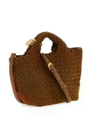 NAGHEDI Petit St. Barths Woven Tote Bag - Brown