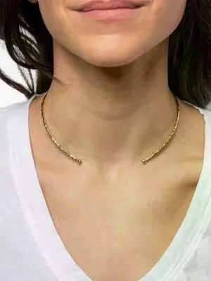 OCTAVIA ELIZABETH Octavia Diamond Necklace - Gold