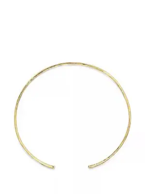 OCTAVIA ELIZABETH 18k Yellow Hammered Finish Collar Necklace - Gold