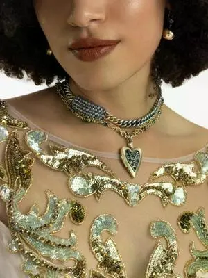 SYLVA & CIE Diamond Necklace - Gold