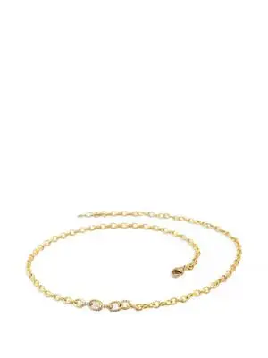 SYLVA & CIE Heart Locket Diamond Necklace - Gold