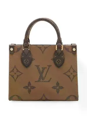 LOUIS VUITTON 2020-2026 Monogram Reverse Onthego Bb Satchel