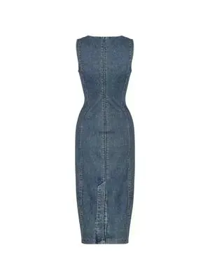 Rag & Bone Miramar Ponte Olivia Midi Dress