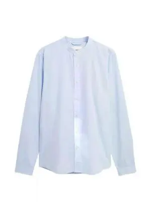 ARMEDANGELS Tomaasas Mandarin-collar Shirt
