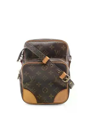 LOUIS VUITTON 2001 Monogram Amazone Crossbody Bag - Brown