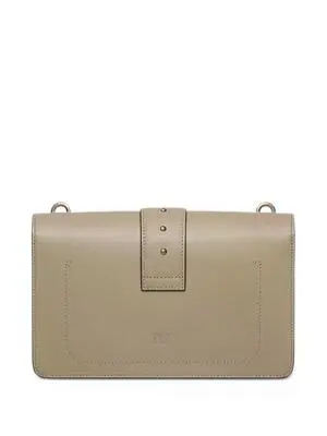 Pinko Love Birds Studded Shoulder Bag