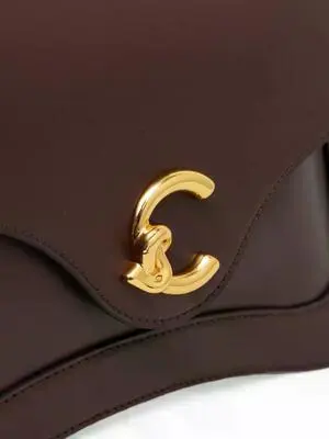 COCCINELLE Logo Plaque Tote Bag - Red