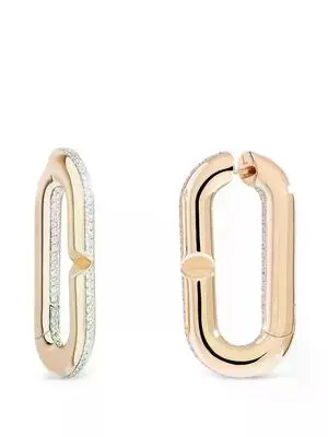 Vhernier Maxi Mon Jeu Diamond Earrings - Pink