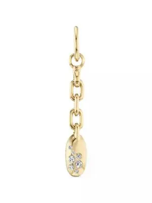 UNIFORM OBJECT Carriage Drop Diamond Pendant - Gold