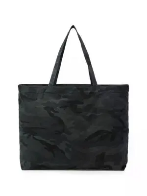 STUDIO TOMBOY Camouflage-print Logo-print Tote Bag