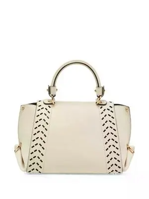 FERRAGAMO Sofia Leather Laser-cut Tote Bag