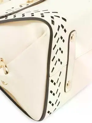 FERRAGAMO Sofia Leather Laser-cut Tote Bag