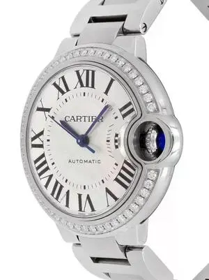 CARTIER Cartier Ballon Bleu 33mm Diamond Watch