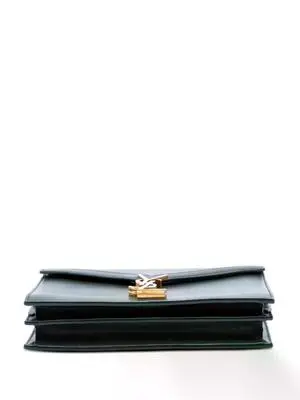 Saint Laurent 2018 Smooth Calfskin Monogram Cassandra Clasp Bag Shoulder Bag