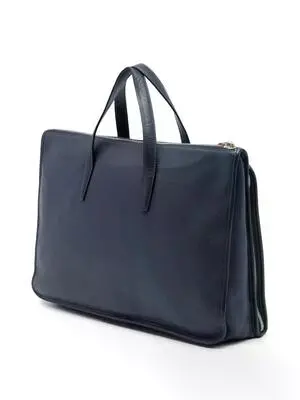 Loewe 2014 Leather Anagram Briefcase Business Bag