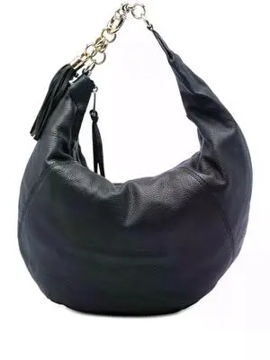 Gucci 2016-2026 Grained Calfskin Sienna Hobo Bag - Black