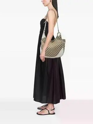 Gucci Gg Canvas Charlotte Crossbody Bag - Neutrals