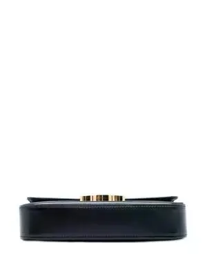 Celine 2022 Shiny Calfskin Claude Chain Shoulder Bag