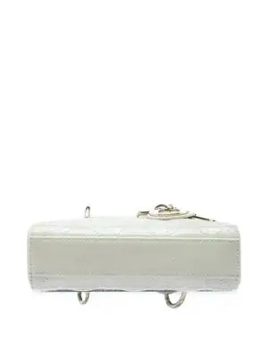 Dior Micro Patent Cannage Lady D Joy Satchel