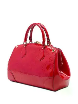 LOUIS VUITTON Monogram Vernis Santa Monica Satchel