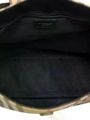 Burberry 2000-2017 House Check Coated Canvas Shoulder Bag