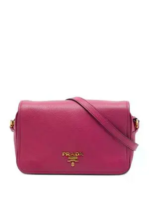 Prada Vitello Phenix Flap Crossbody Bag