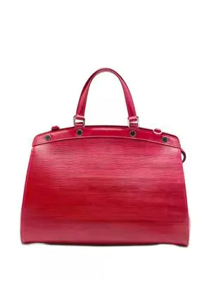 LOUIS VUITTON 2011 Epi Brea Mm Satchel - Red