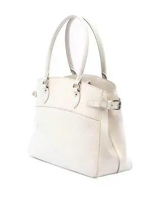 LOUIS VUITTON Epi Passy Gm Handbag - White