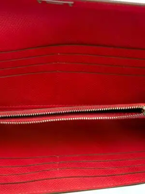 Hermès 2012 Epsom Mysore Kelly Longue Wallet Long Wallets