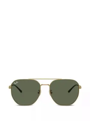 Ray-ban Double-bridge Sunglasses - Gold