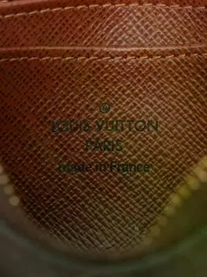 LOUIS VUITTON 2017 Monogram Zippy Purse Coin Pouch - Brown