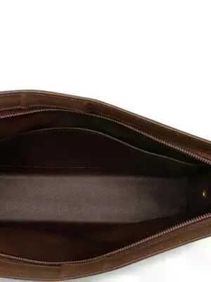 Burberry Vintage Check Canvas Clutch Bag