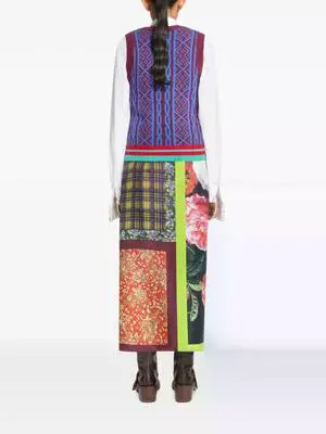 Dries Van Noten Long Wrap Scarf-skirt