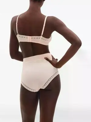 ERES Serenity Lace-trim Triangle Bra - Pink