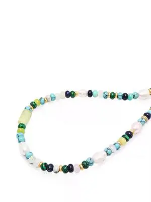 NIALAYA JEWELRY Beaded Pearl-embellished Necklace