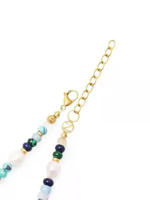 NIALAYA JEWELRY Beaded Pearl-embellished Necklace