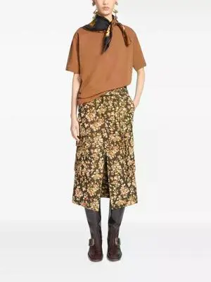 Dries Van Noten Silk Square Scarf
