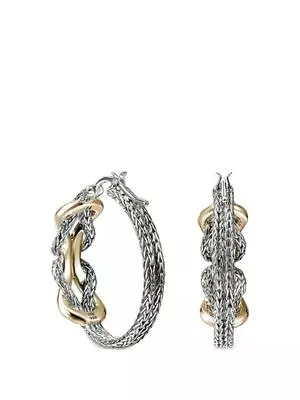John Hardy Infinite Love Knot Hoop Earrings