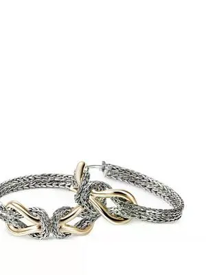 John Hardy Infinite Love Knot Hoop Earrings