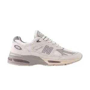 NEW BALANCE 991v2 Made In Uk "wind Chime Brilliant - White